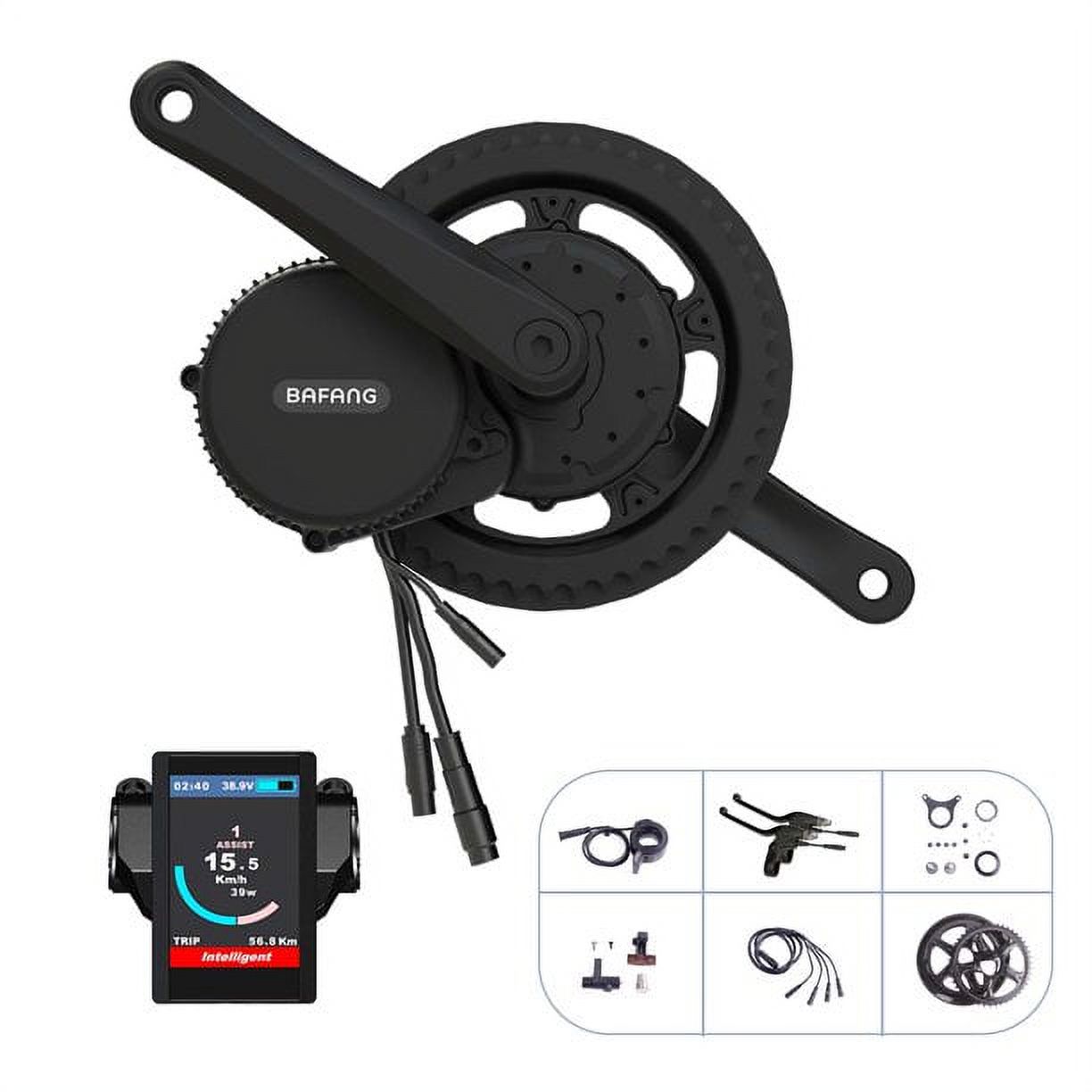Bafang BBS02B 750W E-Bike Kit, Mid Drive Motor, 850C Display for MTB ...