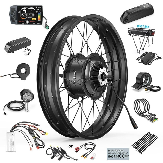 Bafang Ebike Conversion Kit 48V1000W27" Rear Wheel Cassette Hub Motor ...