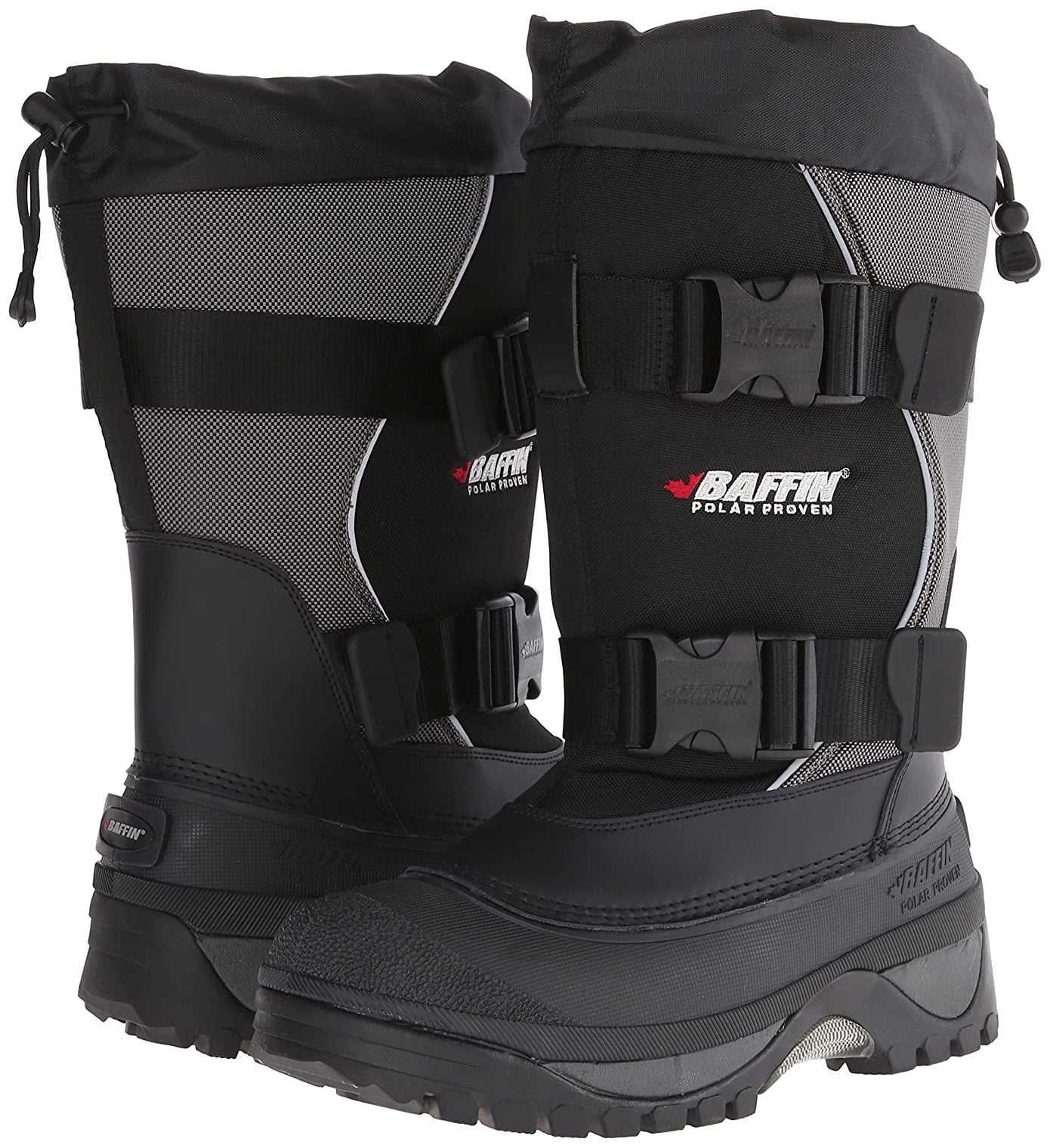 Baffin Wolf Mens Winter Snow Boot Black 12 USA - Walmart.com