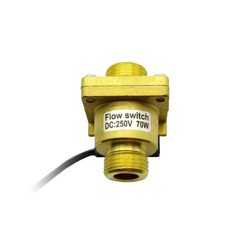 Baffle type Flow Switch G3/4" brass Male Thread Pump Water Flow Sensor ...