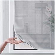 Window Screen, 20-1/8 in. to 37-3/16 in. (Adjustable Width) x 18-3/16 ...