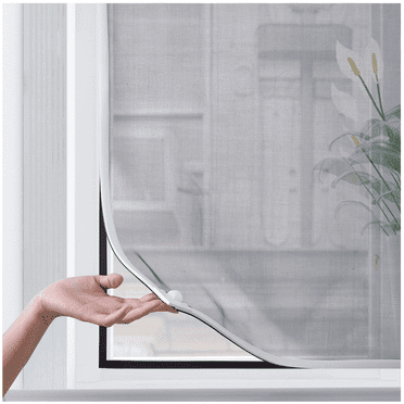 Window Screen, 20-1/8 in. to 37-3/16 in. (Adjustable Width) x 18-3/16 ...