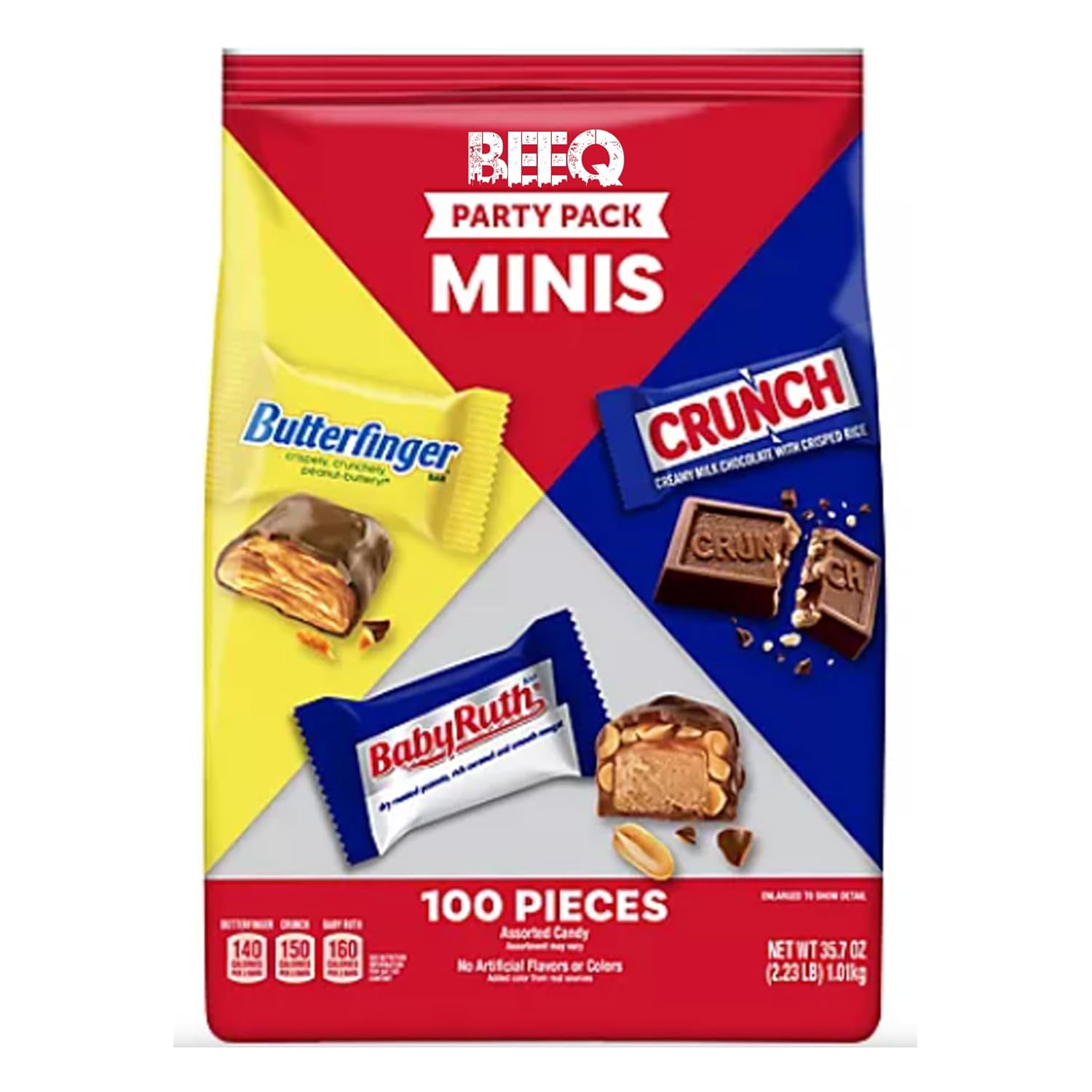 Bag (100 ct.) Assorted Chocolate Candy Variety Pack - Bulk Candy ...