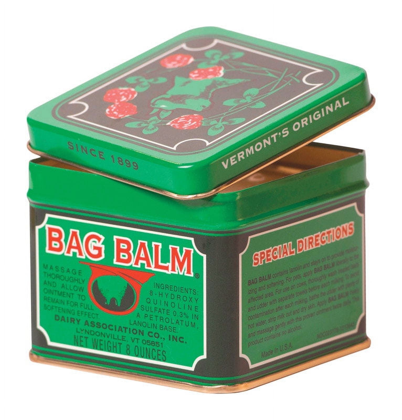 Bag Balm Skin Moisturizer Vermont's Original with Lanolin for dry Skin ...