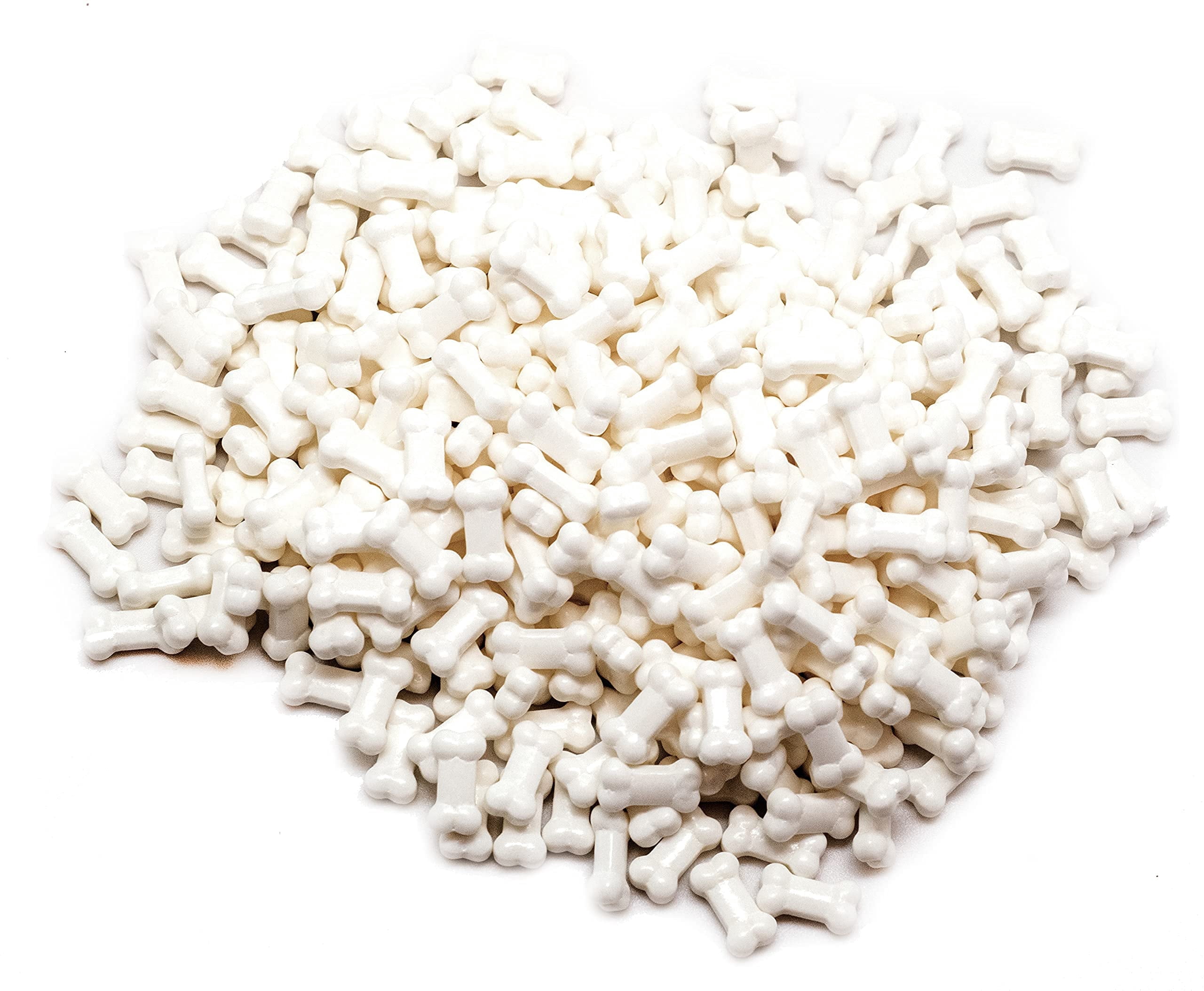 Bag of Bones Candy Sprinkles Bones Treat Toppers White Candy Bone ...