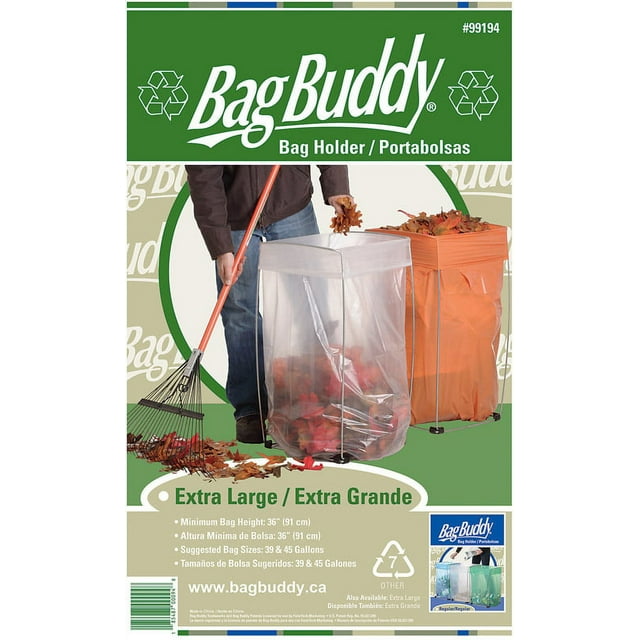 Bag Buddy 45 gal. Steel Trash Bag Support - Walmart.com