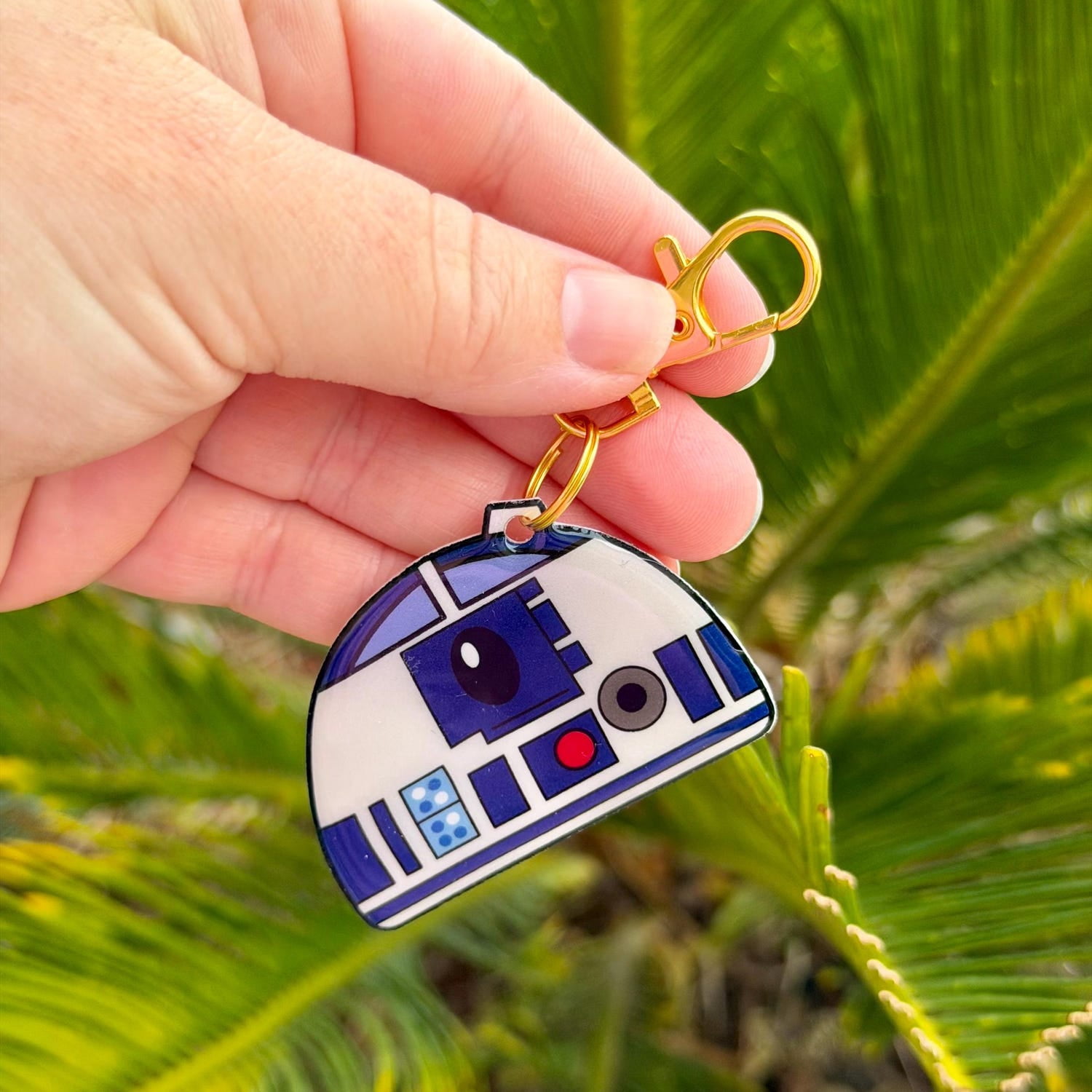 Bag Charm Blue Droid: Fairytale Castle, Fairytale Inspired Accessories ...