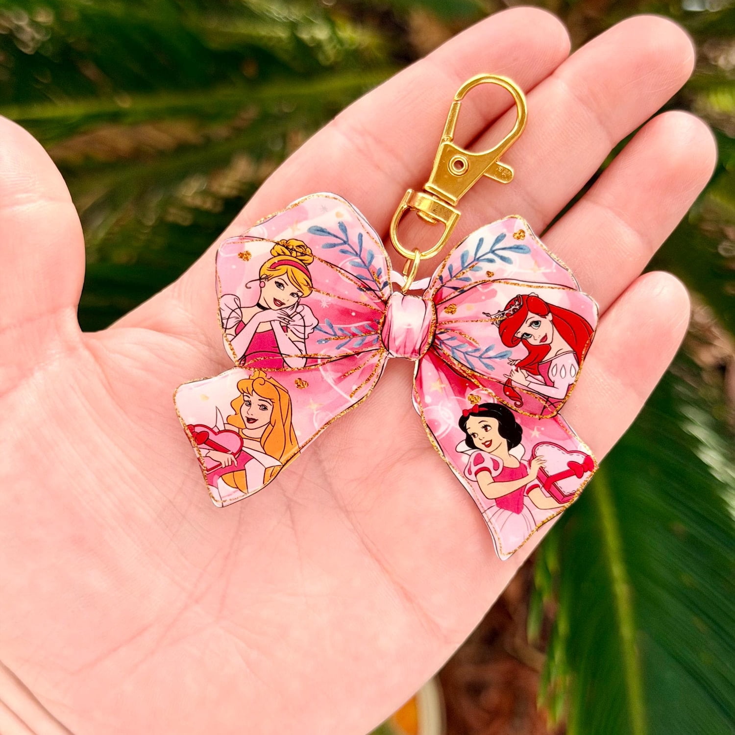 Bag Charm Pink Princess Bow: Fairytale Castle, Fairytale Inspired ...