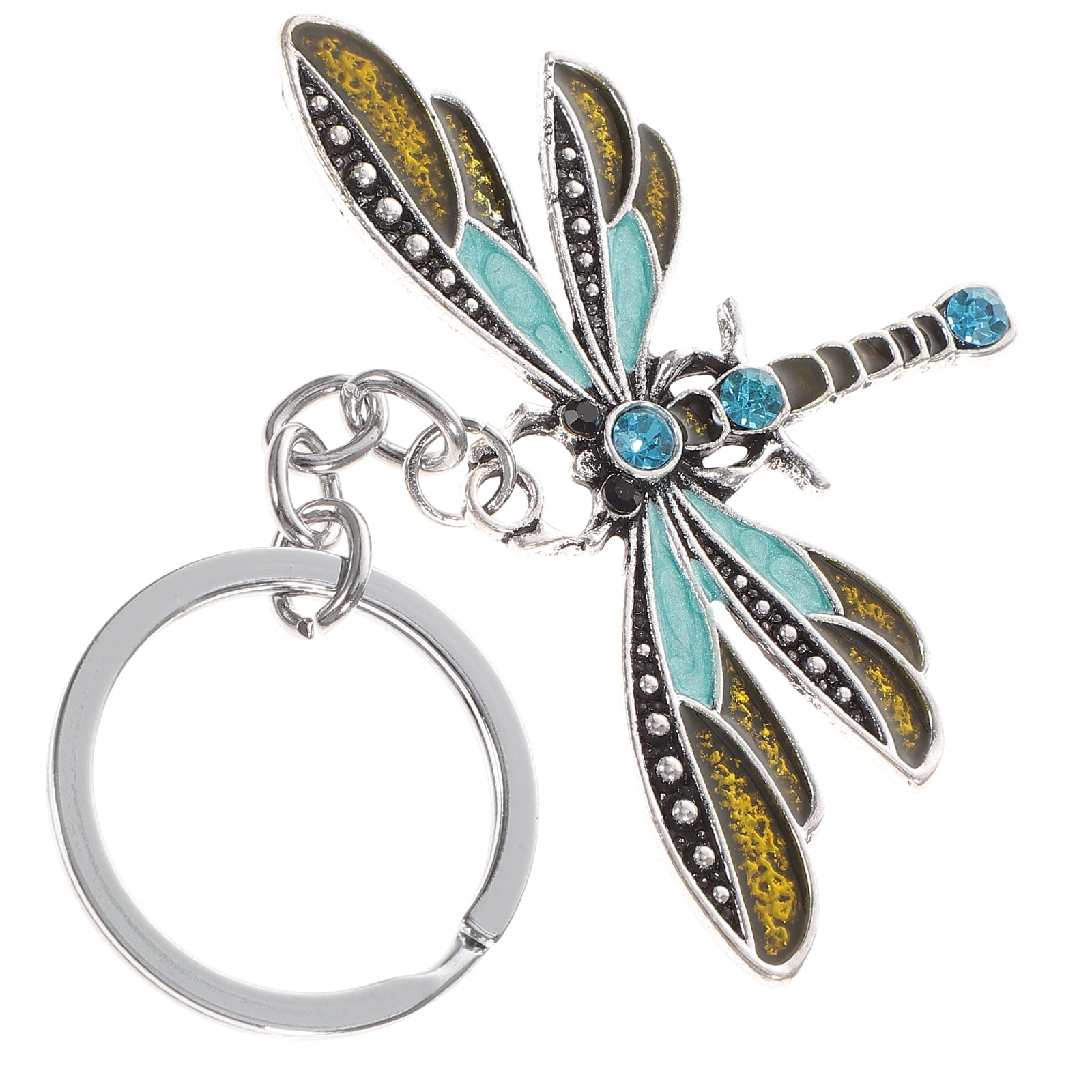 Bag Charms Dragonfly Keychain Premium Materials Man - Walmart.com