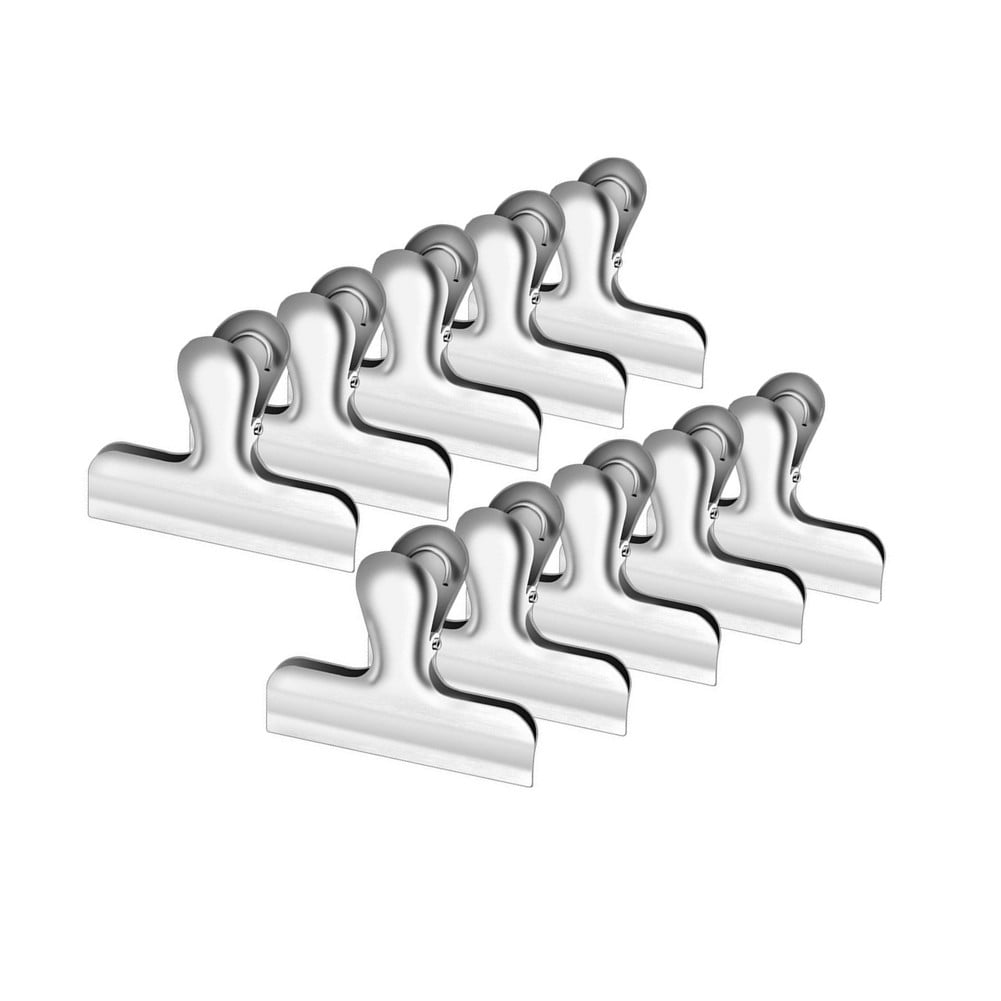 Bag Clips For Food,10 Pack Stainless Steel Chip Clips Food Clips For ...