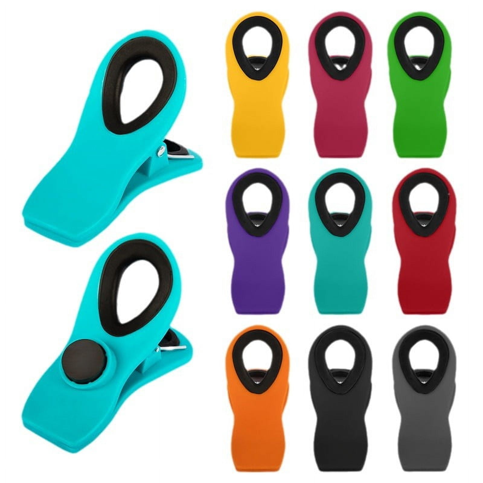 Bag Clips With Magnet Set Of 10 Food Storage Clips For Chips And Snacks ...