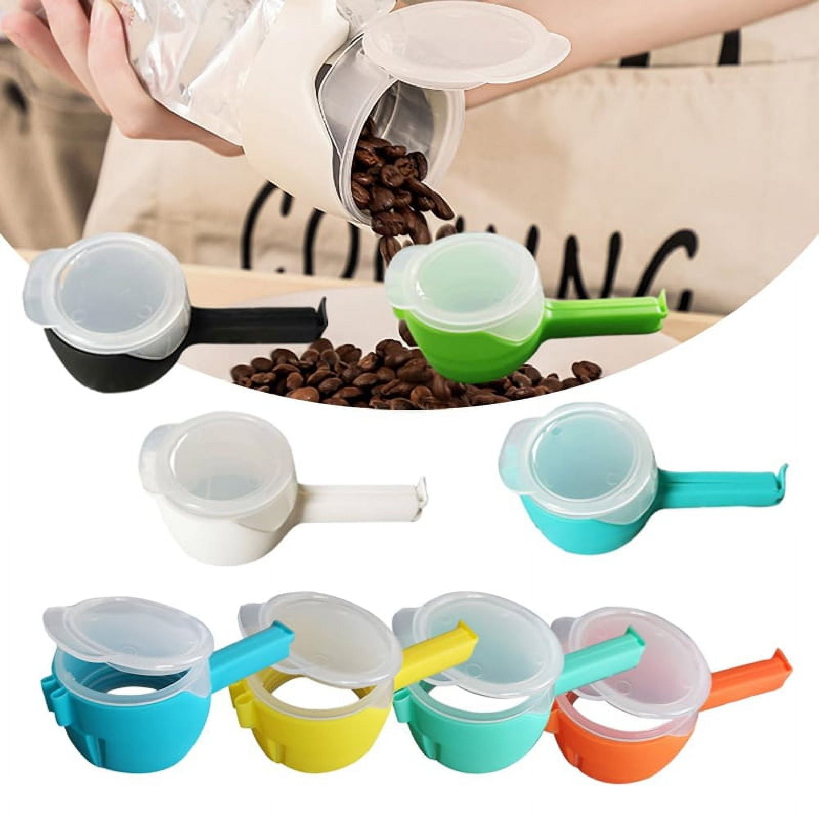Bag Clips for Food, Upgraded Food Storage Sealing Clips with Pour ...