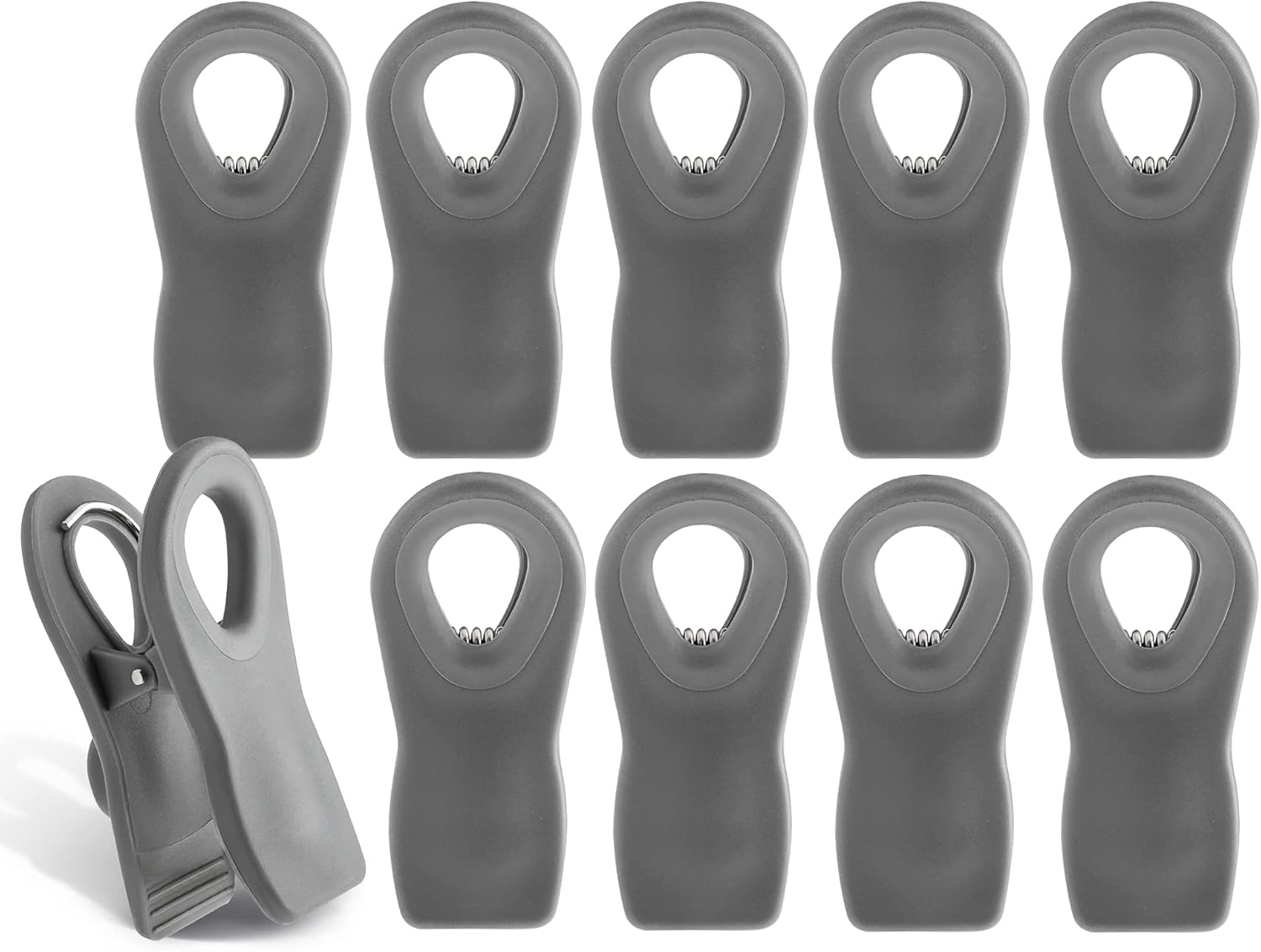 Bag Clips with Magnet- Food Clips, Chip Clips, Bag Clips for Food ...
