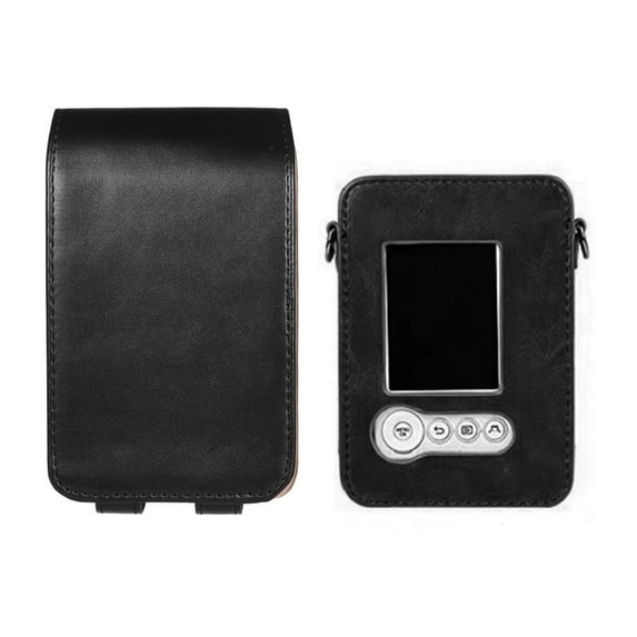 Bag Compact Size Instant Camera Case Bag PU Leather With Shoulder Strap ...
