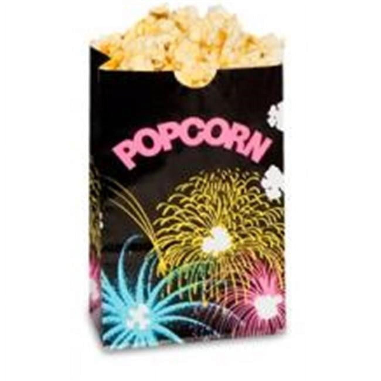 Bag Craft 300448 46 oz Theater Popcorn Bag - Fun Burst, 1M - Walmart.com