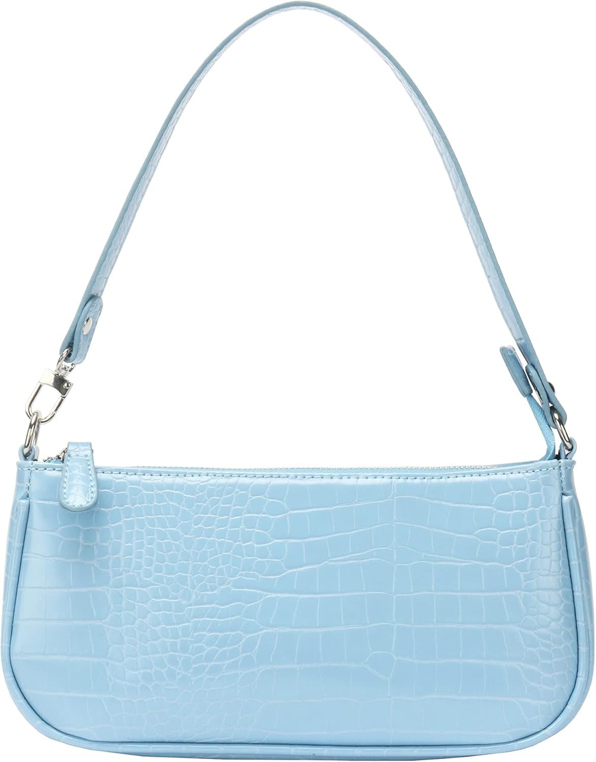 BrioGBoxS Bag Crocodile Effect Retro Faux Leather Classic Clutch ...