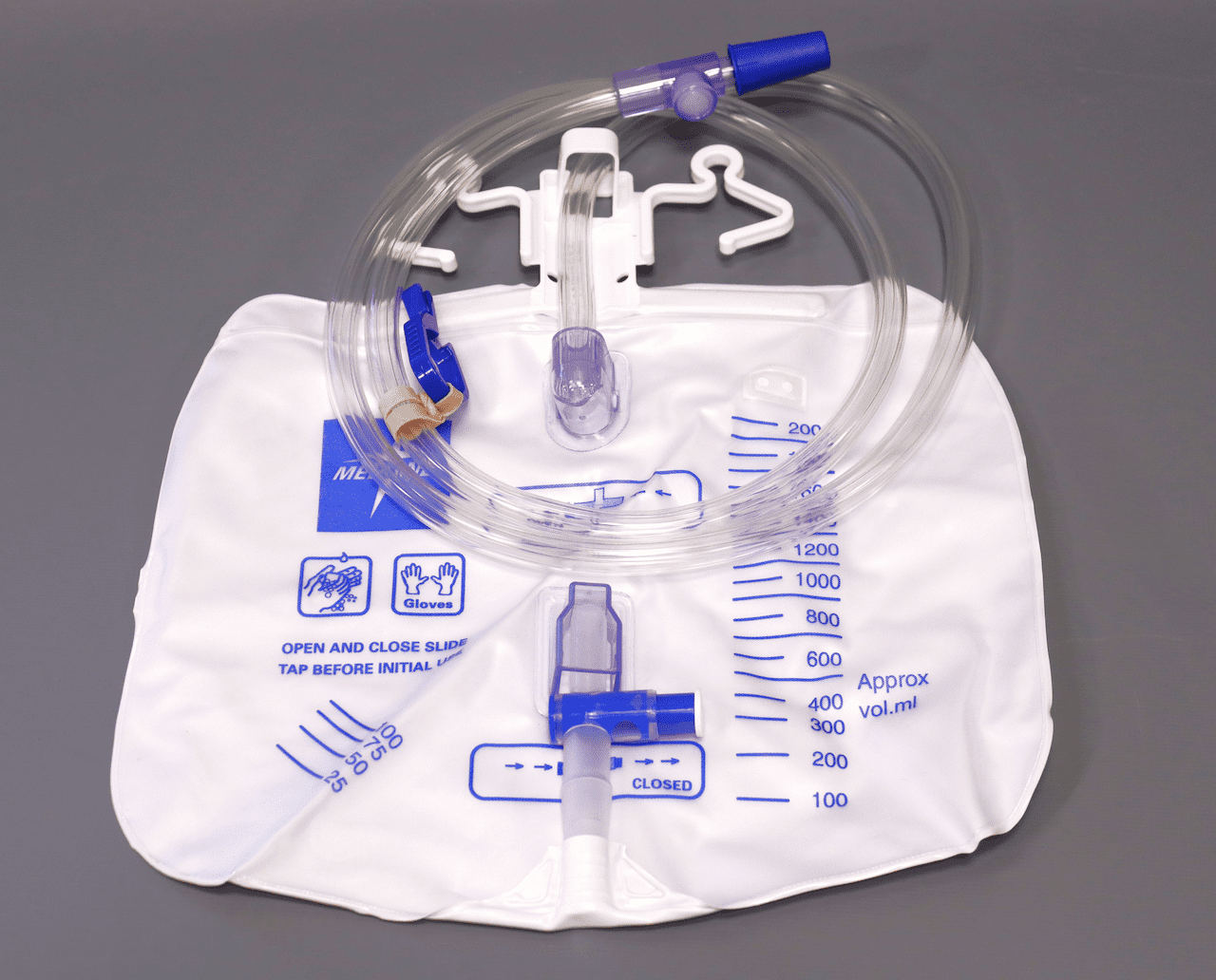 Bag, Drainage, Anti-Reflux Tower, 2000ML - Walmart.com
