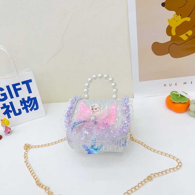 Bag Girl Cute little girl Love Sa Princess Bag Frozen Elsa handbag ELSA ...