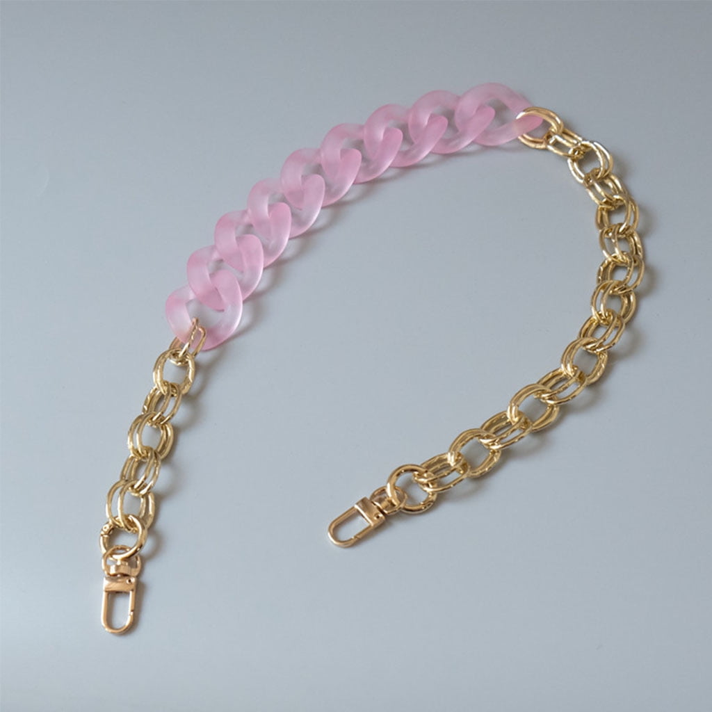 Bag Handle Chain DIY Acrylic Resin Handbag Strap Shoulder Purse ...