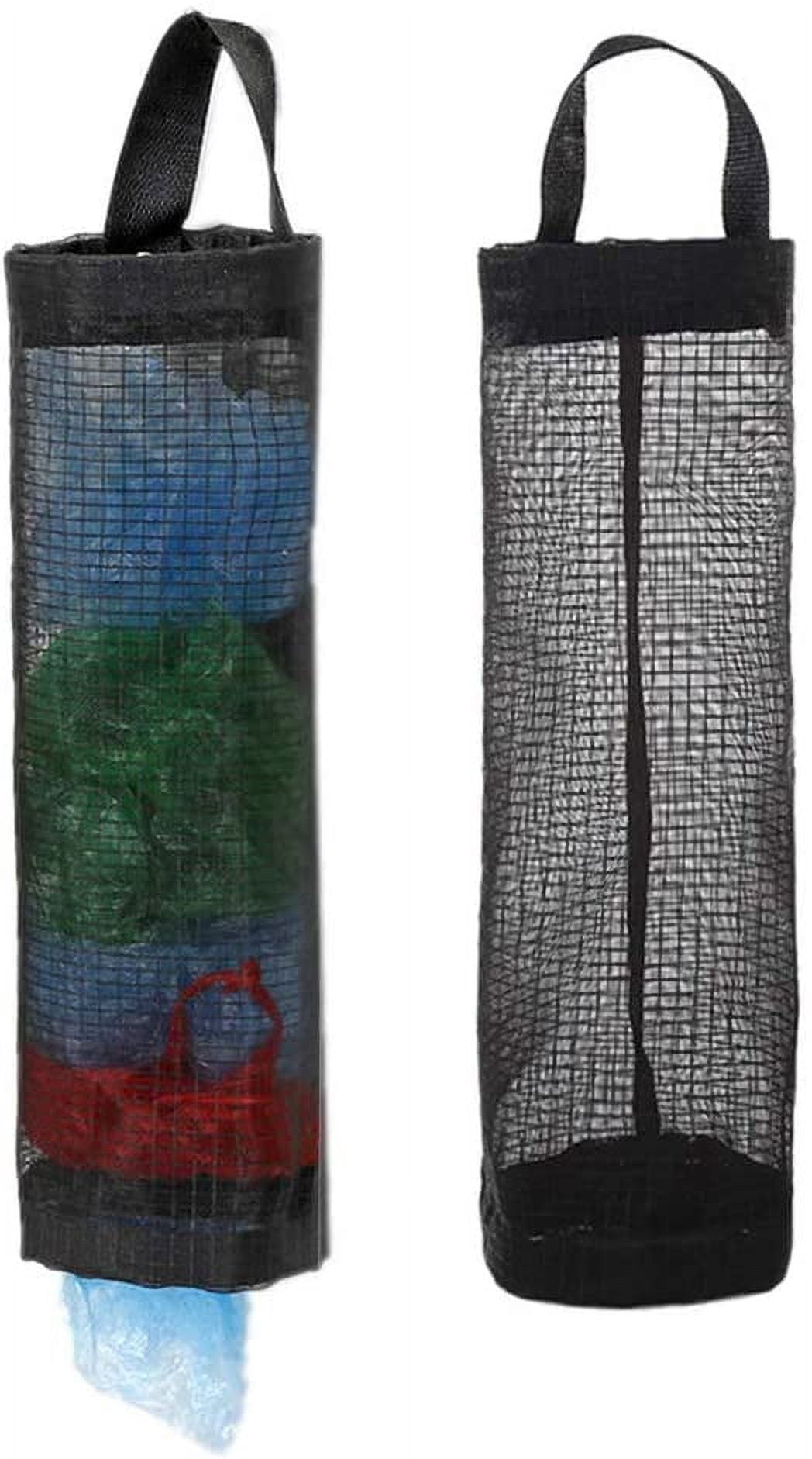 Bag Holder for Plastic Bags, 2 Pcs Polyester Grocery Bag Holder Plastic ...