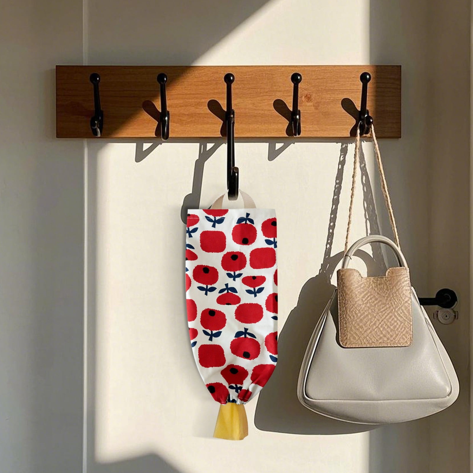 Bag Holder Watertight Wall Mount Grocery Bag Holder for Bags Dispenser ...