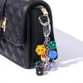 Bag Keychain Irregular Shape Dice Design Daily Use Keyring Pendant ...