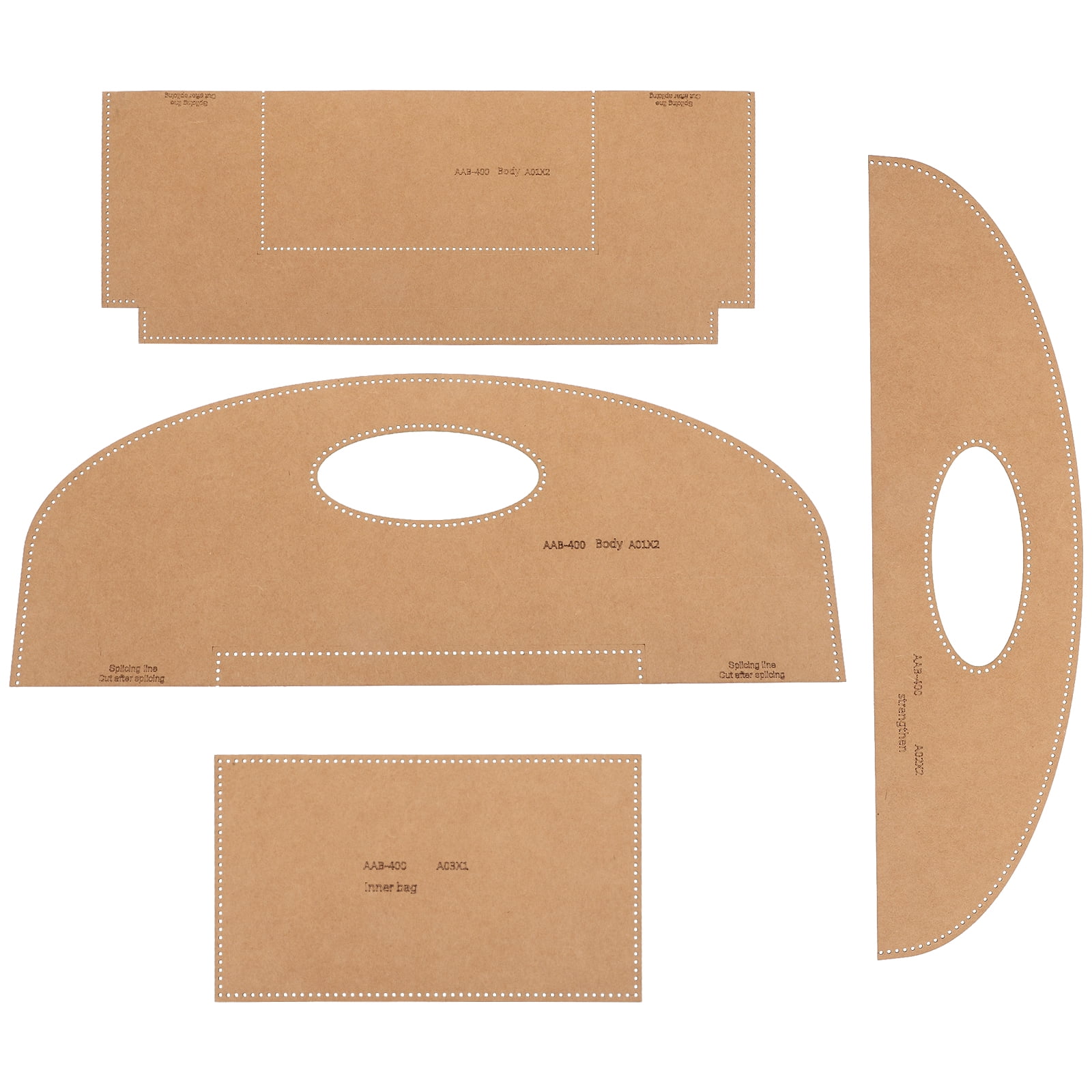 Bag Leather Template Tote Bag Leather Handbag Templates Leather Bag ...