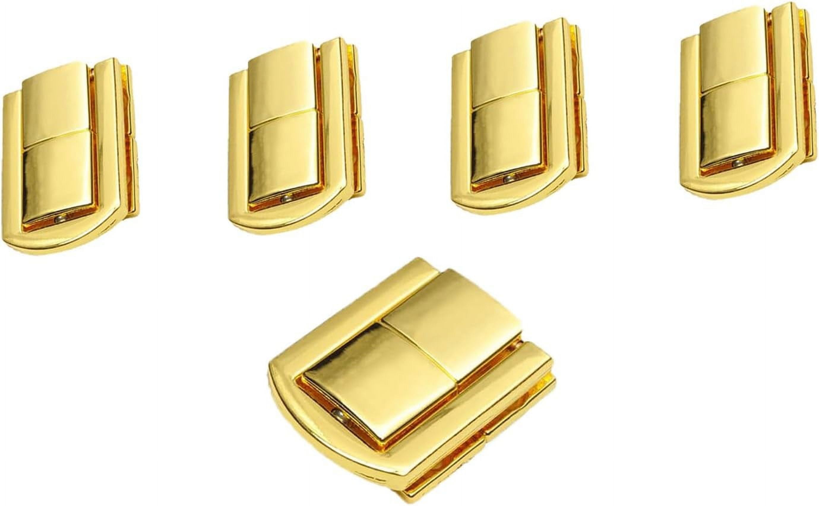 Bag Lock Square Buckle,Box Latch and Hasp Lock Set - Jewelry Box Clasp ...