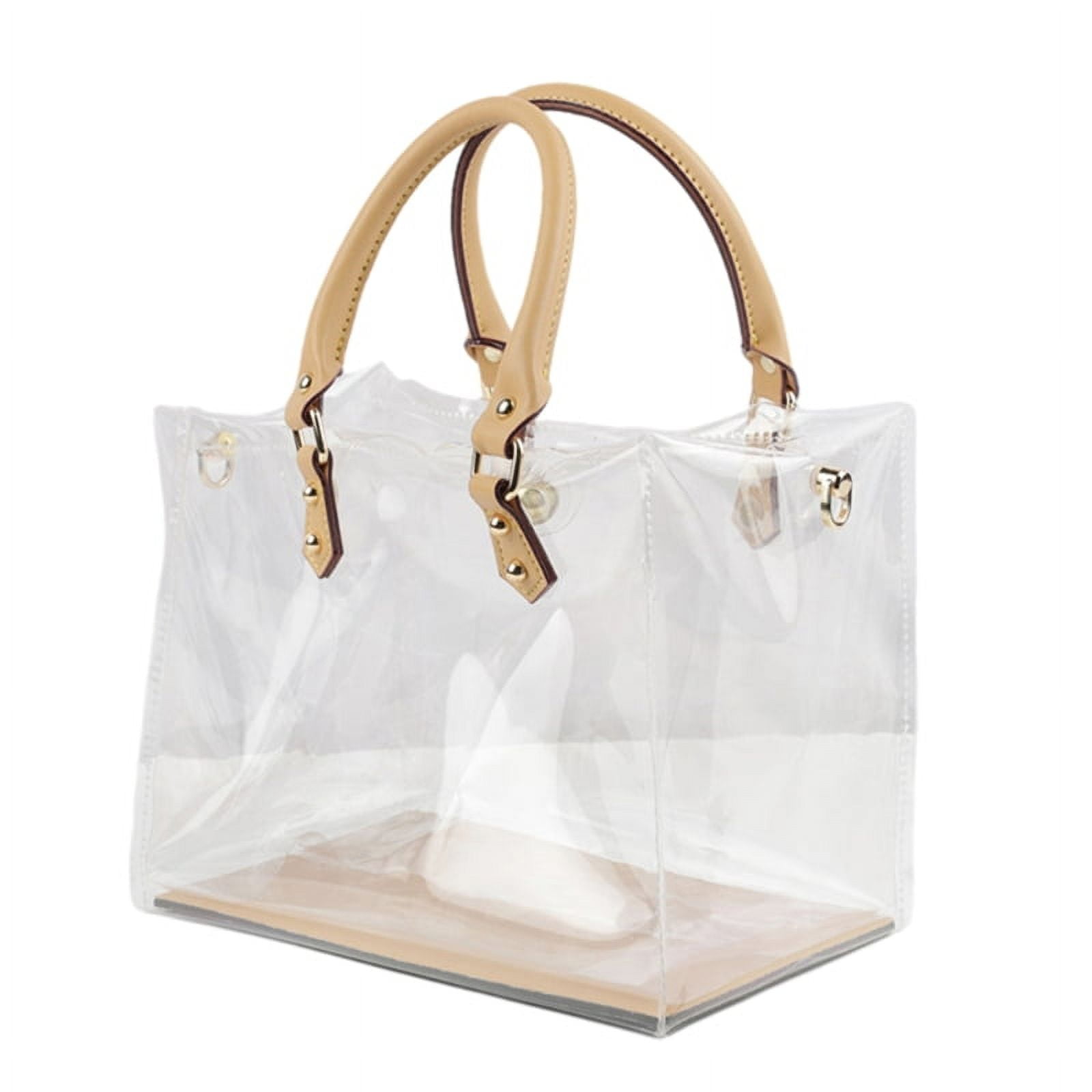 Bag Making Kit Clear PVC Handbag DIY Gift Bag Messenger Sewing Craft ...
