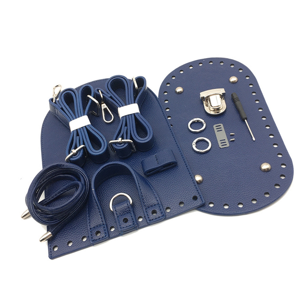 Bag Making Set with Bag Straps Bag Bottom PU1eatherBackpack Making Kits ...