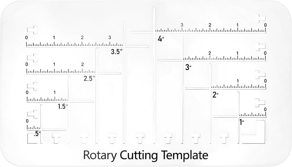 Bag Making Templates Acrylic Cutting Templates with Scale Bag Maker ...