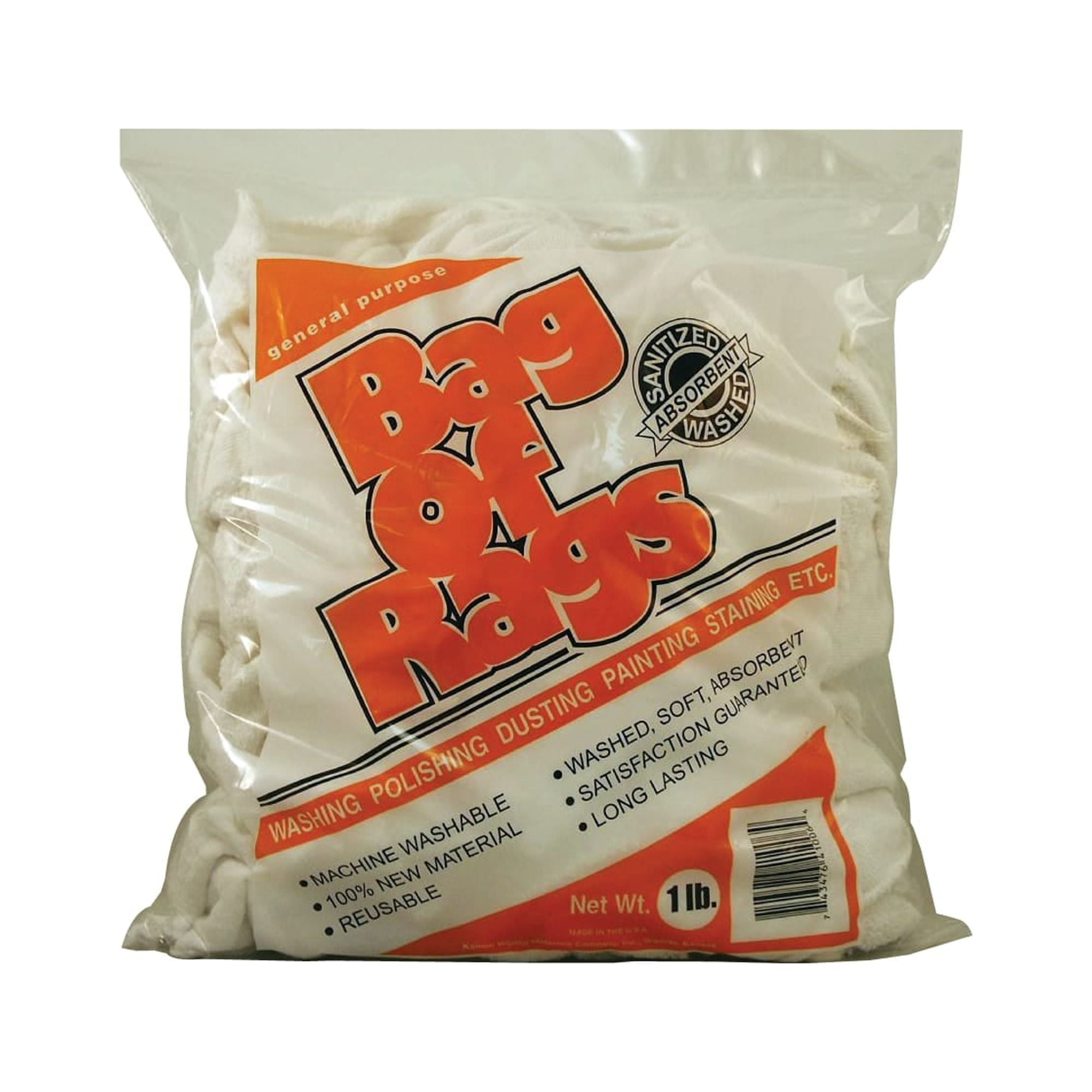 Bag-O-Rags Bag of Rags, 1 lb. - Walmart.com