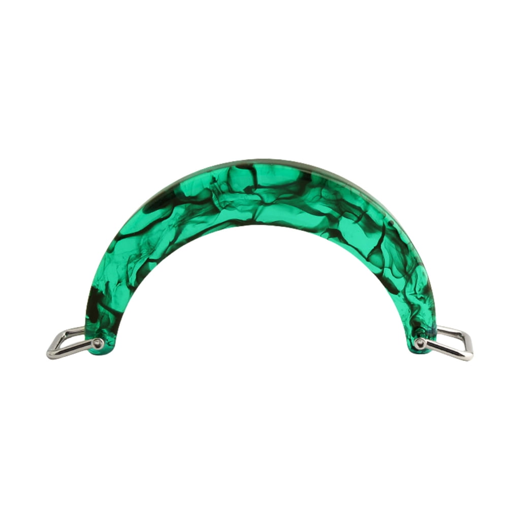Bag Purse Handle Resins with Metal Buckles for Women's DIY Crochet Bags ...