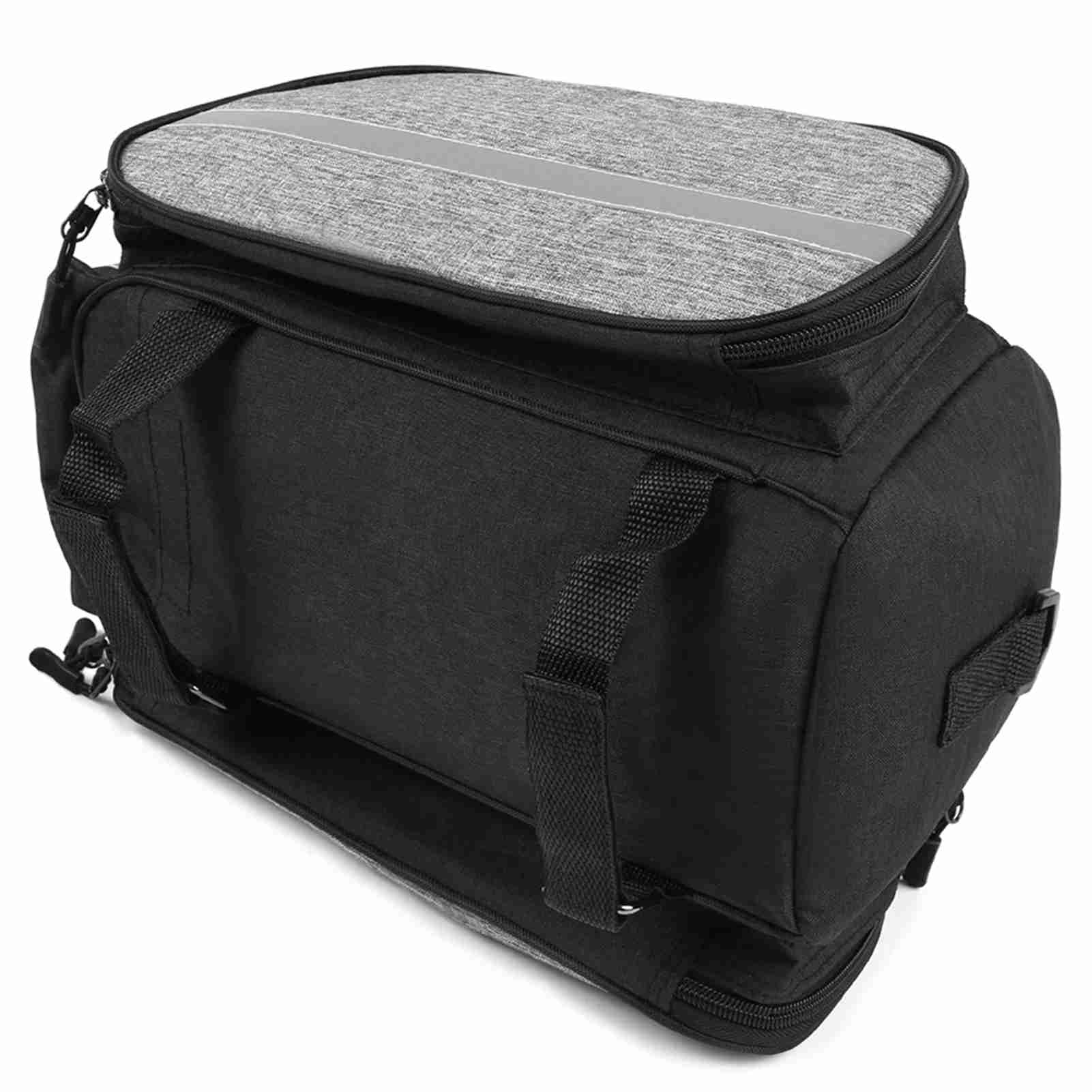 Bag Rear Seat Bag Multifunction Expandable Waterproof Bag Bike Rack Bag ...