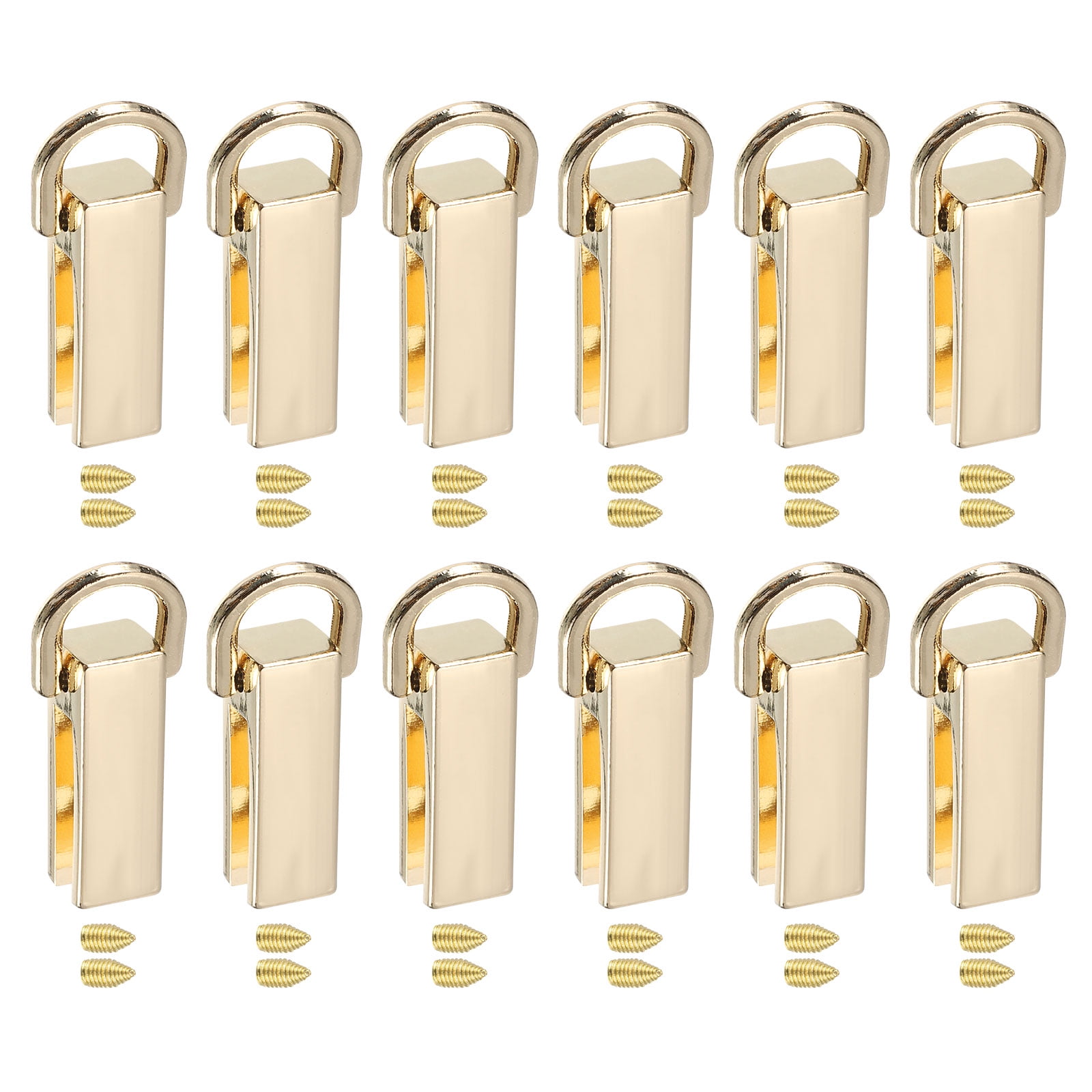 Bag Side Clip Buckle, 12Pack 0.28" Metal Suspending Handbag Strap Chain ...