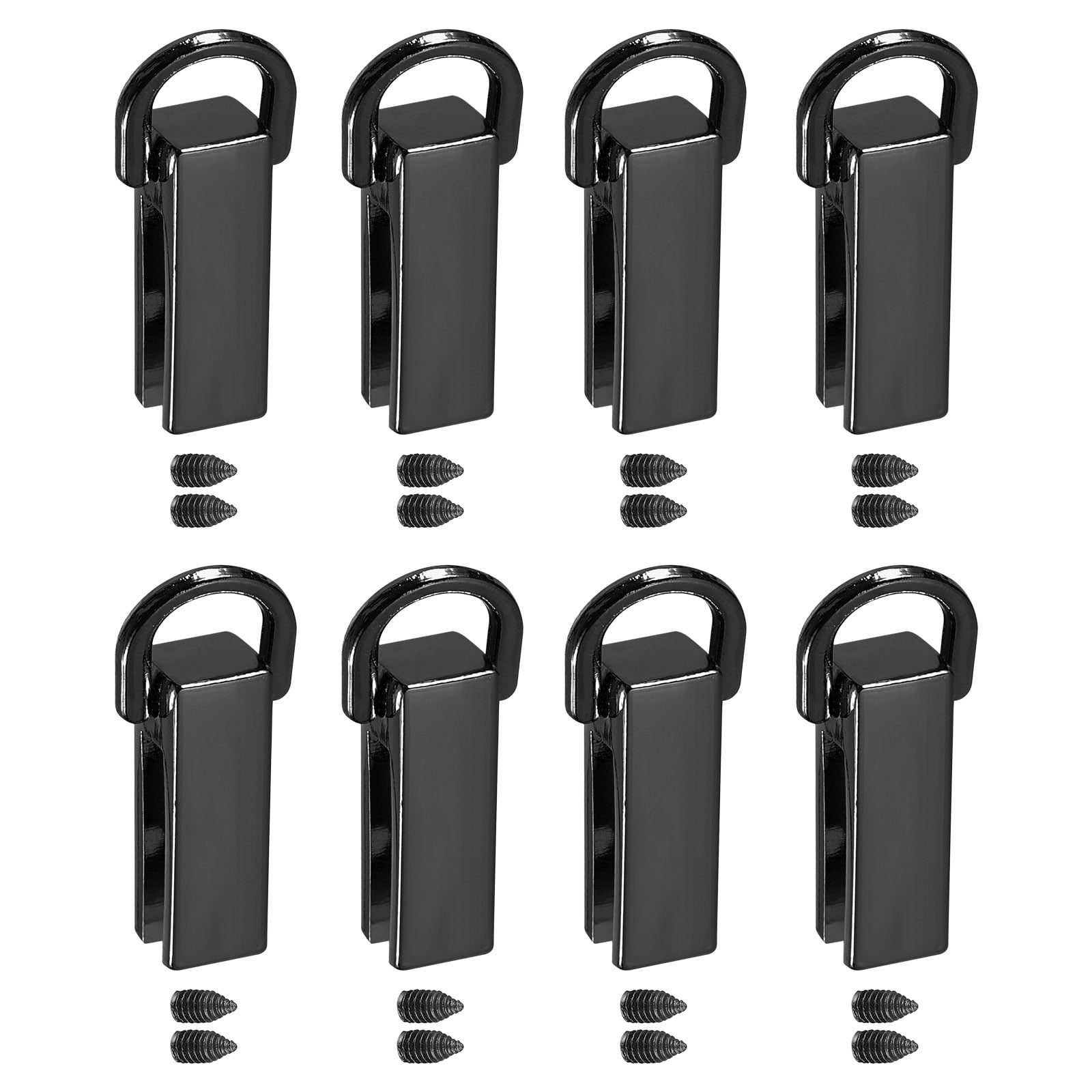 Bag Side Clip Buckle, 8Pack 0.28" Metal Suspending Handbag Strap Chain ...