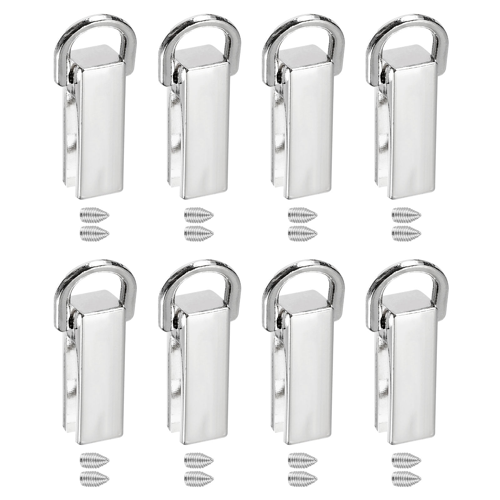 Bag Side Clip Buckle, 8Pack 0.28" Metal Suspending Handbag Strap Chain ...