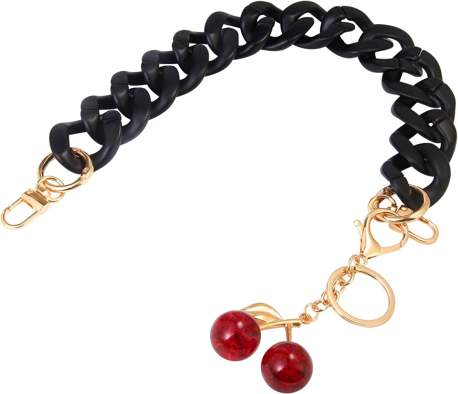 Bag Straps Cherry Chains Flat Chain Strap Bag Handle Straps Replacement ...