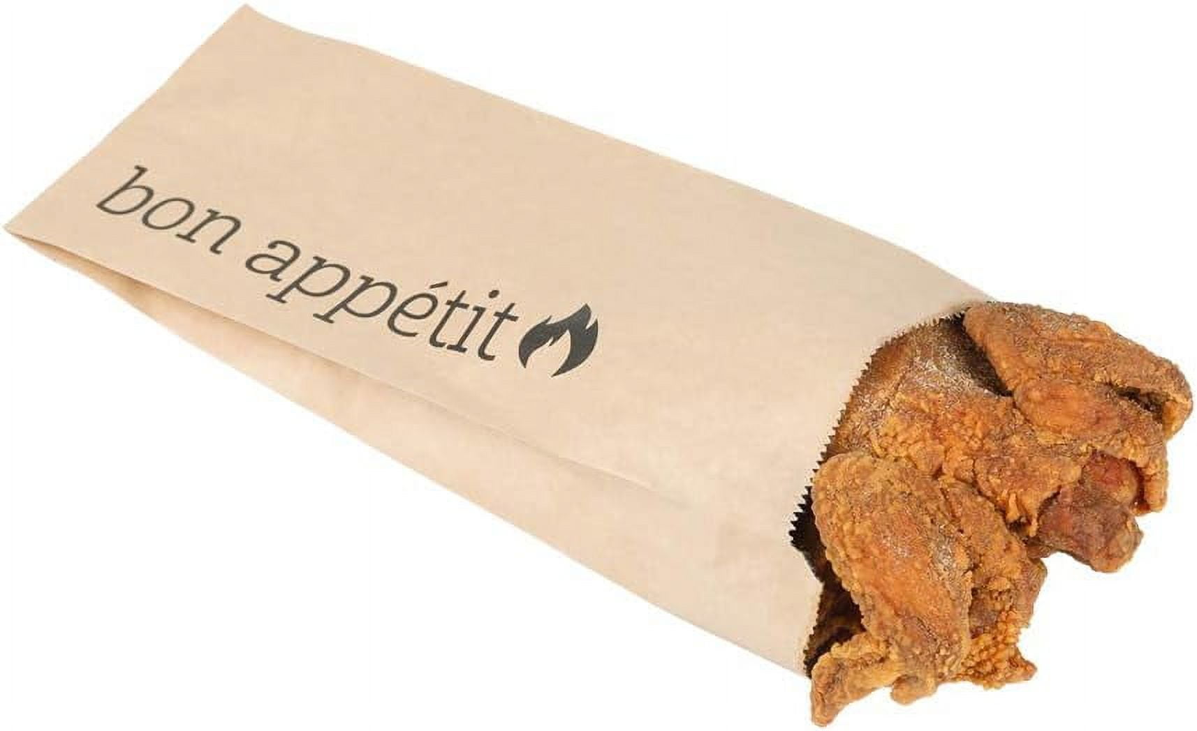 Bag Tek 4.5 x 11.6 Inch Food Bags 100 Pint Size Hot Dog Wrappers ...