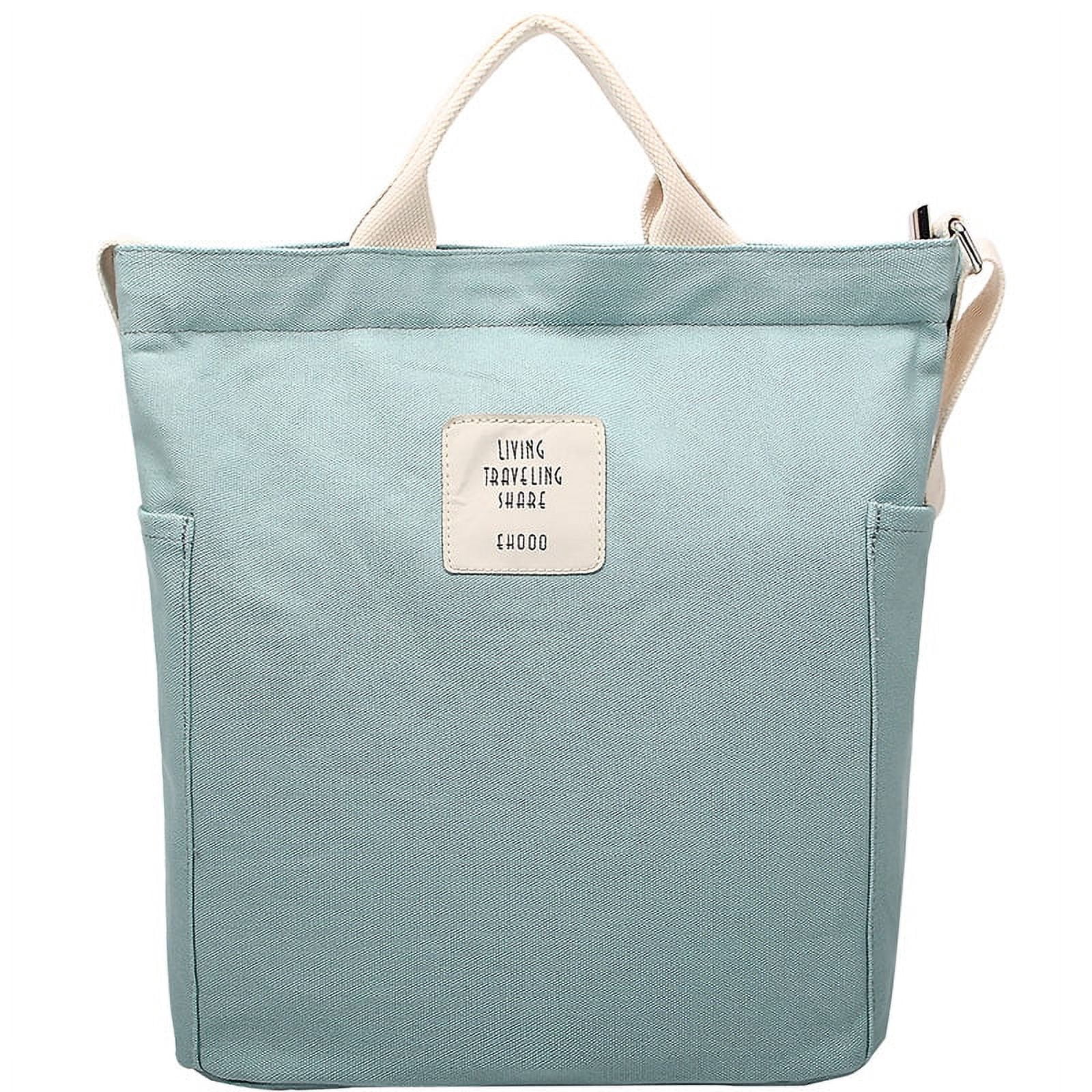 Bag black thick solid printed canvas bag casual large -capacity ...