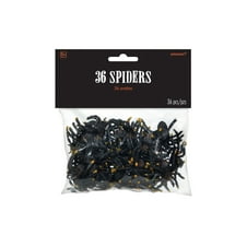 Small Plastic Spiders