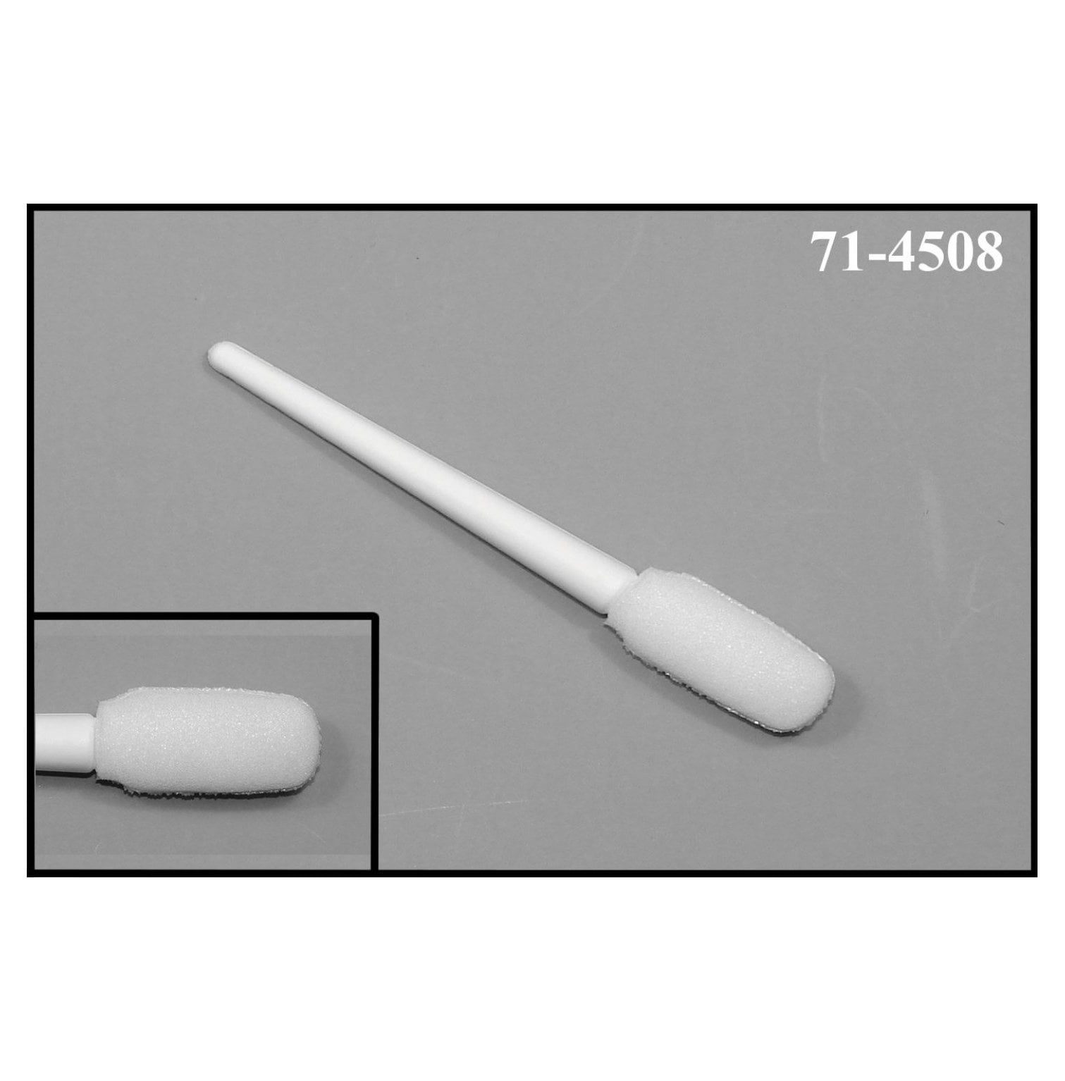 (Bag of 50 Swabs) 3" Tapered Head Foam Swab for Aerospace, Keyboards ...