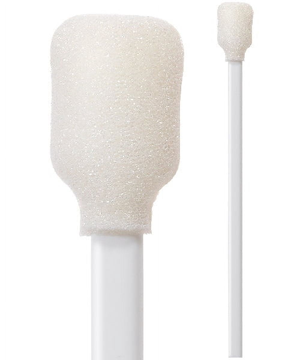 (Bag of 50 Swabs) 71-4542: 6” overall length swab with wide rectangular ...