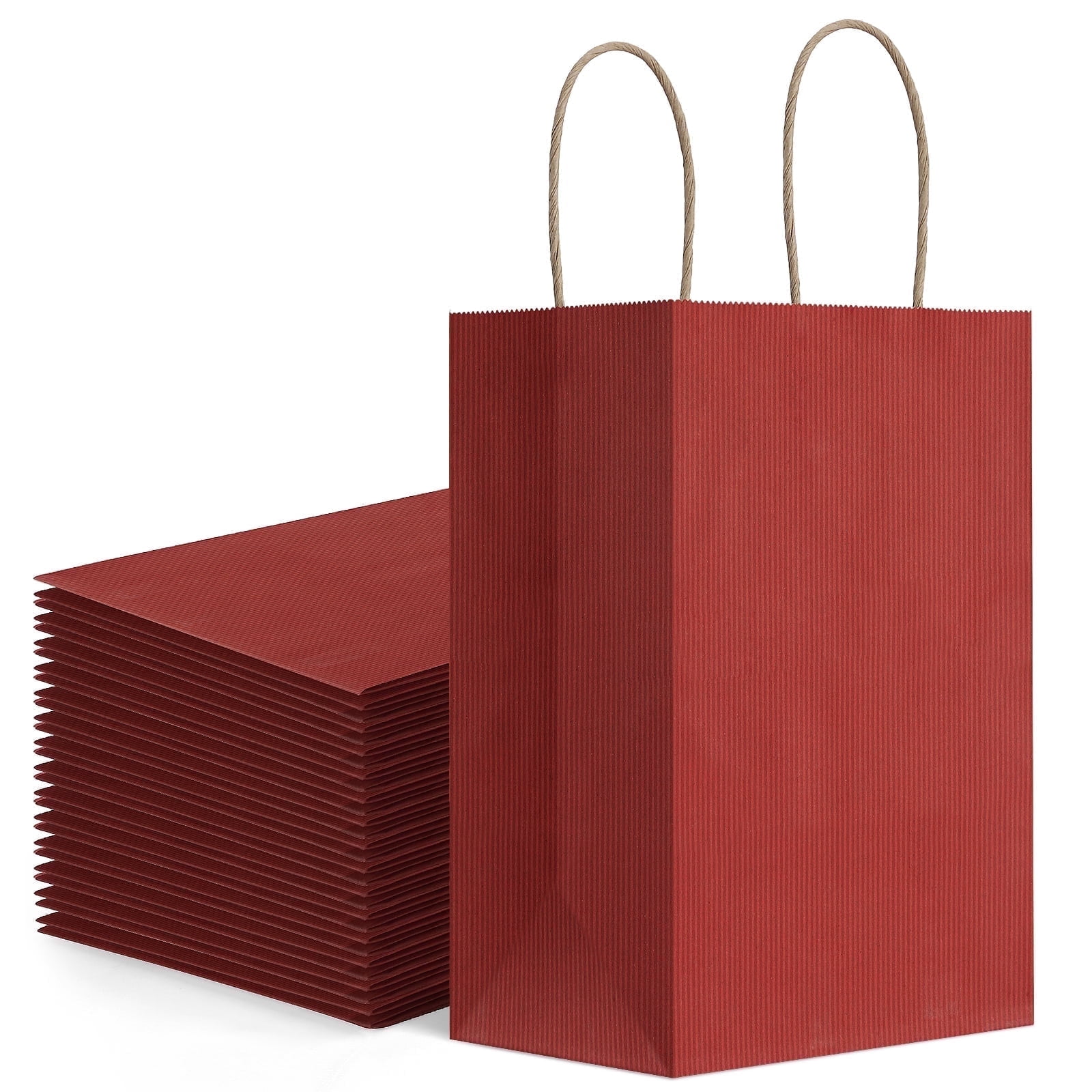 BagDream Red Small Gift Bags with Handles Party Favor Goodie Bags for ...