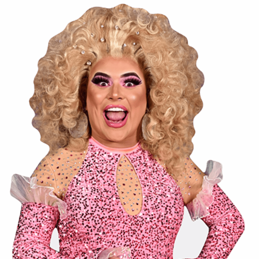 Baga Chipz (Pink) Half Body Buddy Cutout - Walmart.com