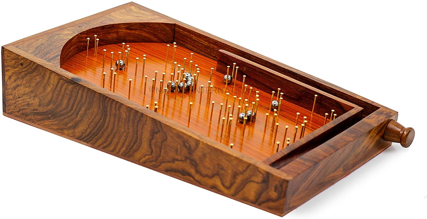 Bagatelle Pinball Game (Small) - 38 x 22 x 7.5 Centimeters - Walmart.com