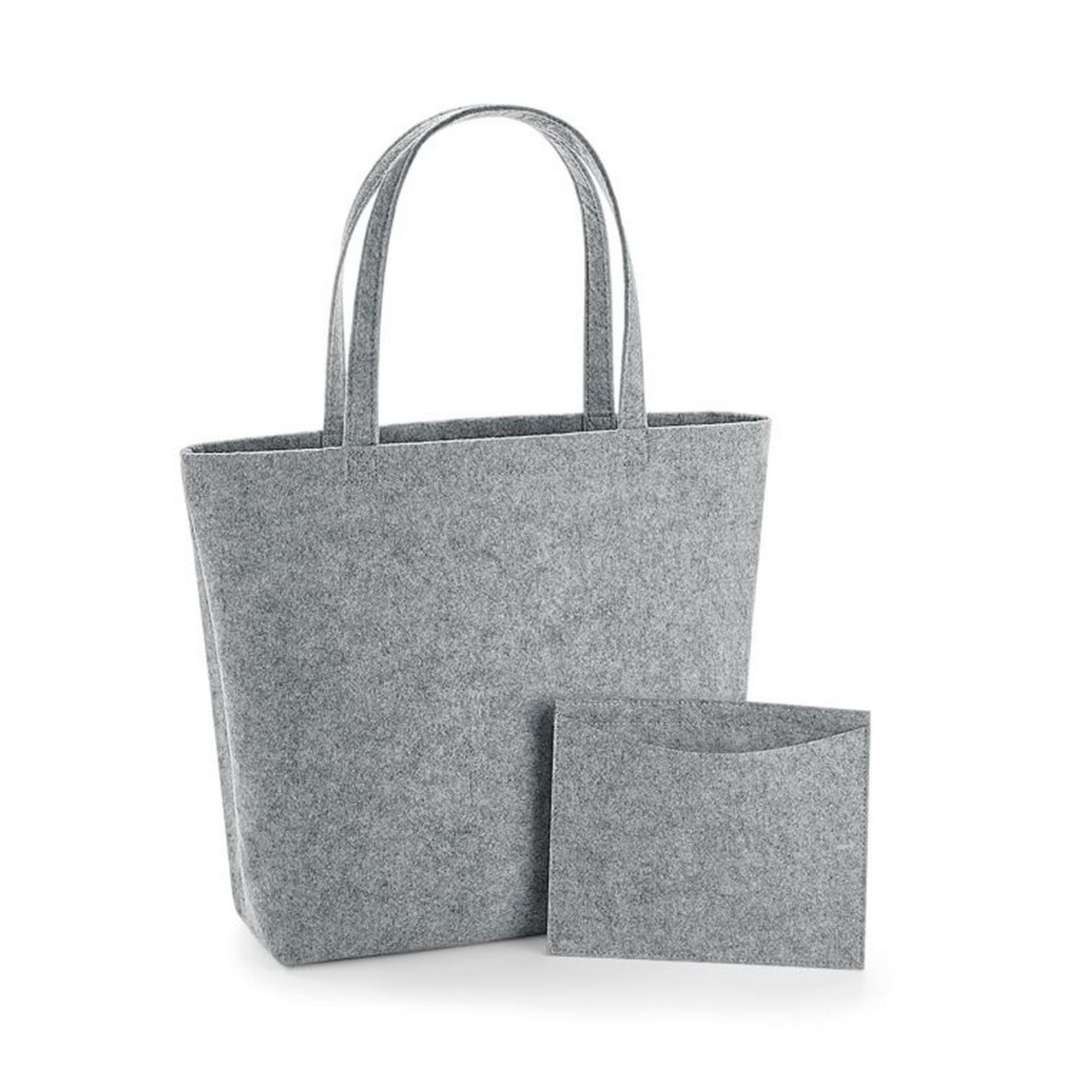 Bagbase Felt Shopper Bag - Walmart.com