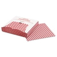 Bgc Grease-Resistant Paper Wrap/Liners, 12 x 12, Red Check, 1000/Box, 5 ...