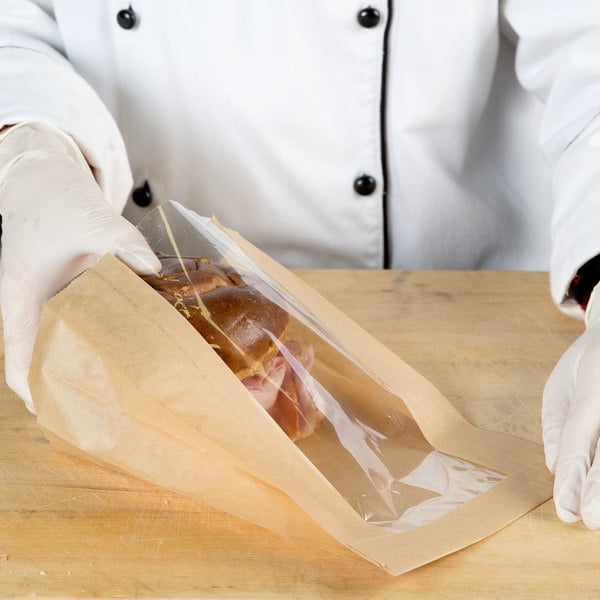 Bagcraft Papercon 300116 6.5 x 2 x 8.5 In. Hot Sandwich Bag - 500 / CS ...