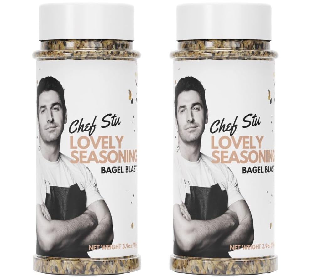 Bagel Blast SeasoningTRDN 2-Pack - Private Chef Stuart O'Keeffe's Bagel ...